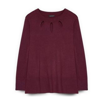 Fiorella Rubino Damen, Strickwaren, Lila, XSGröße