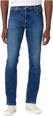 Wrangler Jeans Greensboro Homme, Coupe Classique, Jambes Droites
