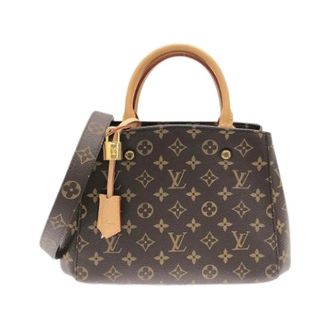 Louis Vuitton Pre-owned Montaigne BB Monogram Handtasche - - Pre-owned - Damen - Braun - ONE SIZE
