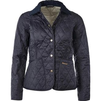 Barbour Femme, Vestes, Bleu, Taille: 42 FR Veste Bleue Matelass&eacute;e &Eacute;t&eacute; Liddesdale