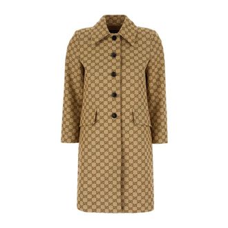 Gucci Damen, M&auml;ntel, Beige, MGr&ouml;&szlig;e