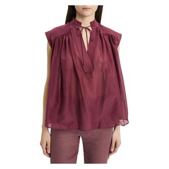 Semicouture Damen, Blusen & Hemden, Braun, MGr&ouml;&szlig;e