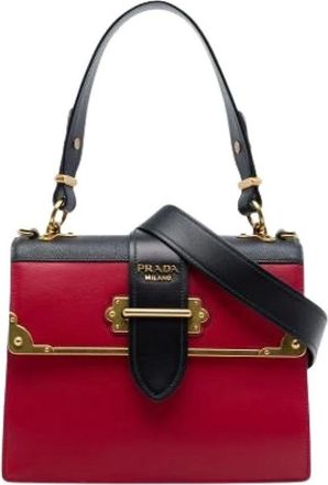 Prada Pre-owned Cahier Handbag - - Pre-owned - Damen - Rot - ONE SIZE