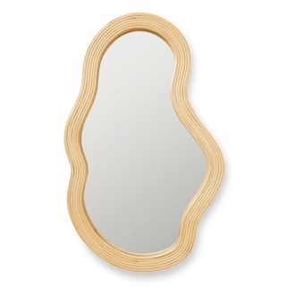 Ferm Living Miroir en rotin Pond Ferm Living