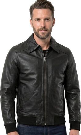 Mauritius Lederjacke MMCrovig Mauritius - Herren Lederjacke Lammnappa schwarz