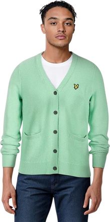 Lyle & Scott Strickjacke f&uuml;r Herren, Regul&auml;r (Blass Aquamarin)