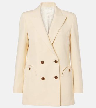 Blaz&eacute; Milano Blaz&eacute; Milano Blazer Savannah Everyday en lin et soie