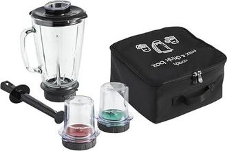 T-fal Coach Mix & Drink Box Zubehör für Coach-Küchenmaschinen, 5-in-1 Zubehör, Mixen/Pürieren/Mahlen/Zerkleinern/Eiscrushen, Smart Speed-System, Tefal App, 