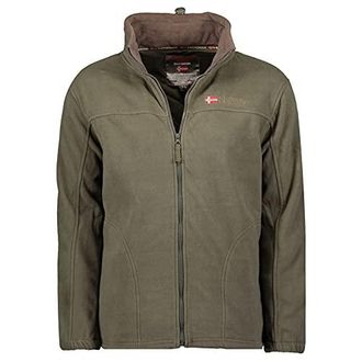 Geographical Norway Veste dhiver chaude en polaire pour homme - Vert - Large