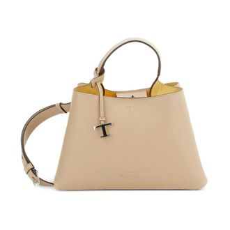 Tod's Petit sac &agrave; main Apa - Femme - Sacs - Beige - Taille: ONE Size