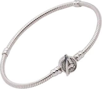 Pandora Bracelet jonc Pandora Moments fermoir logo Marvel - Femme - Accessoires - Blanc - Taille: 56 MM