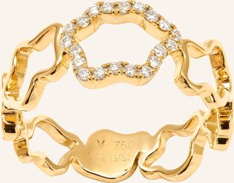 Vieri Vieri Ring Wolken Silhouetten Brillanten gold
