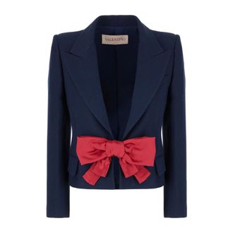 Valentino Garavani Damen, Jacken, Blau, XSGröße