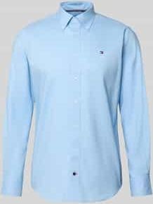 Tommy Hilfiger Regular Fit Businesshemd aus reiner Baumwolle