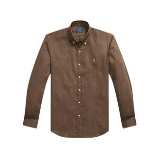 Polo Ralph Lauren Homme, Chemises, Brun, Taille: 2XL Casual Shirt