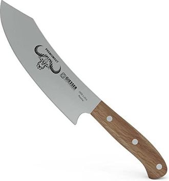 GIESSER seit 1776 - Made in Germany - Kochmesser 20 cm Olivenholz, PremiumCut Chefs No 1, K&uuml;chenmesser, Holzgriff, rostfrei, deutsches Grillmesser scharf, 190