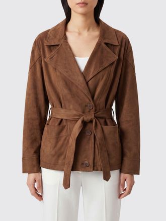 Urban Code Blazer court style robe de chambre en faux su&egrave;de avec ceinture