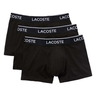 Lacoste Casual Trunks Briefs Pack - - Underwear - Herren - Schwarzk - S