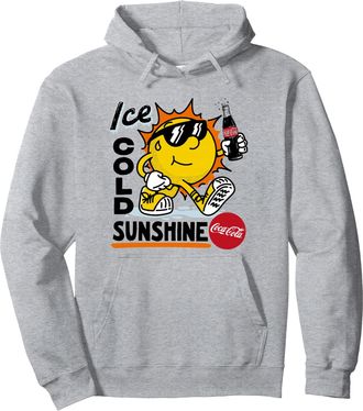 Coca Cola Ware Cartoon Ice Cold Sunshine Summer Drink Poster Pullover Hoodie