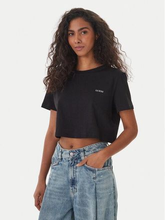 Guess T-Shirt V6GI17 K2984 Schwarz Regular Fit