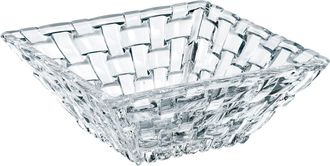 Nachtmann 2-teiliges Schalen-Set, Glasschalen, Kristallglas, 12 cm, Bossa Nova, 0089694-0