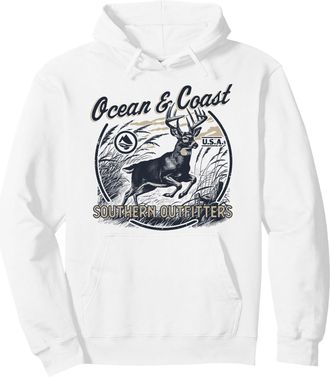 Trendy Apparel Ocean & Coast Southern Outfitters Buck Jump Pullover Hoodie