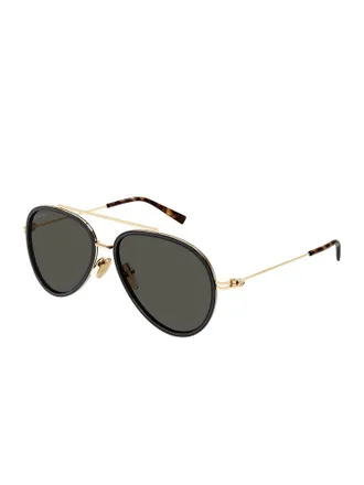Gucci GG1981S Aviator Frame Sunglasses - Gray