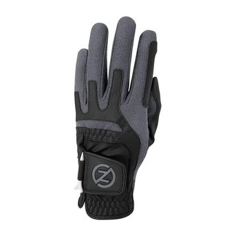 Zero Friction Herren Ultra Tac Linke Hand Universal-Passform Golfhandschuh, Schwarz