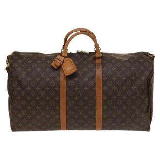 Louis Vuitton unisex, Pre-owned, Brun, Taille: ONE Size Sac Week-end Vintage en Toile Pre-owned