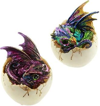 Puckator Futuristische Fantasie-Figur, Albtraum, Drache, Höhe 9,5-10 cm, Breite 7,5-8 cm, gemischt