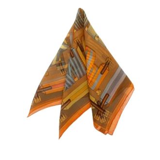 Herm&egrave;s Pre-owned Les Sangles Handkerchief - - Pre-owned - Damen - Braun - ONE SIZE