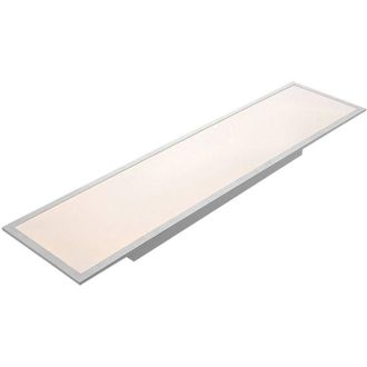 Lindby Neuwertig] Lindby Stenley Led Panel Deckenlampe Deckenlampe Lampe 119 x 29 Cm Wei&szlig; Silber B-Ware