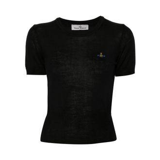 Vivienne Westwood Bea Sweater - - Knitwear - Damen - Schwarzk - XS