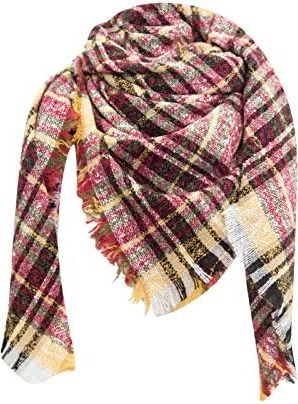 Generic Foulard Sur Tete Echarpe Carr&eacute; Femme Echarpe Femme Noir Et Blanc Etole Vert &eacute;Charpe Soie Osez Le Foulard Foulard De Cou Homme Echarpe Unie Homme Echar
