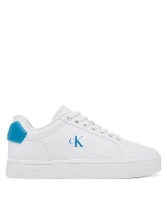 Calvin Klein Jeans Sneakers Classic Cupsole Ru Patch Lth Wn YW0YW01845 Wei&szlig;