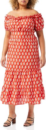Joe Browns Damen Einfaches Maxikleid L&auml;ssiges Kleid, rot, 34