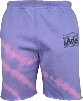 Aries Tie-Dye Shorts - - Shorts - Herren - Lila - S