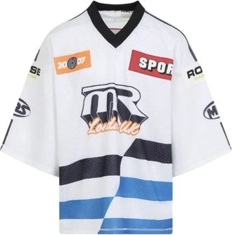 Martine Rose Homme, Tops, Multicolore, Taille: L Oversized Hockey Top