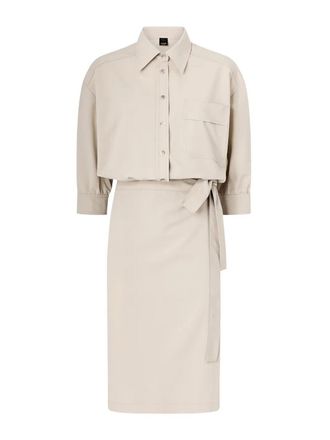 Pinko Robe Au Genou - Gris