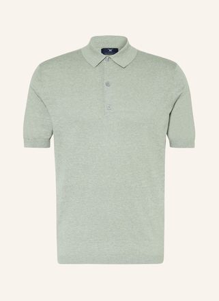 Strokesman's Strokesmans Strick-Poloshirt gruen