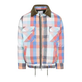 sacai Plaid Padded Blouson - - Jackets - Herren - Mehrfarbig - M