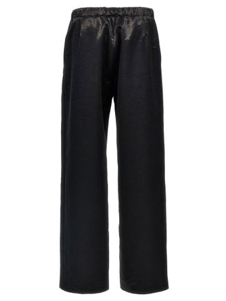 Givenchy Shiny Fabric Trousers - Black