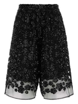Cecilie Bahnsen Angelica Shorts - Schwarz