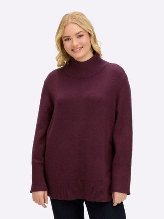 Sheego Strickpullover Pullover Langarm Jersey