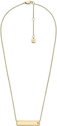 Fossil Sadie Damen Goldfarbene Edelstahl Halskette, JF04926710