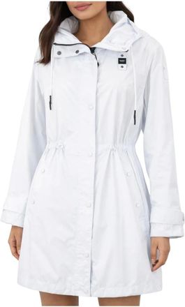 Blauer Femme, Manteaux, Blanc, Taille: 40 FR Thrush Parka