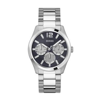 Guess Multifunktionale ZEN Uhr in Silber/Schwarz - - Accessories - Herren - Grau - ONE SIZE