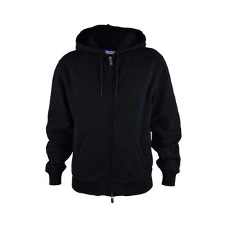 Burberry Baumwollweste mit Kapuze - - Sweatshirts & Hoodies - Herren - Schwarzk - L