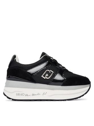 Liu Jo Sneakers Maxi Wonder Plus 02 BA6019 PX805 Schwarz