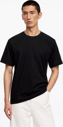 Arket Lockeres T-Shirt 220 GSM -Schwarz
